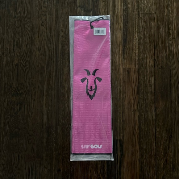 Liv Golf | Accessories | New Liv Golf Range Goats Golf Towel | Poshmark